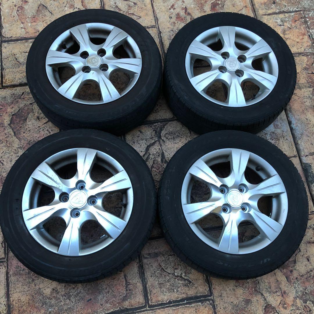 Sport Rim Saga FLX 14 inci pcd100, Auto Accessories on Carousell