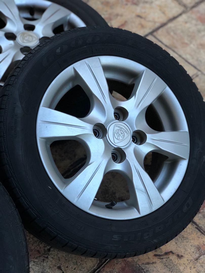 Sport Rim Saga FLX 14 inci pcd100, Auto Accessories on Carousell