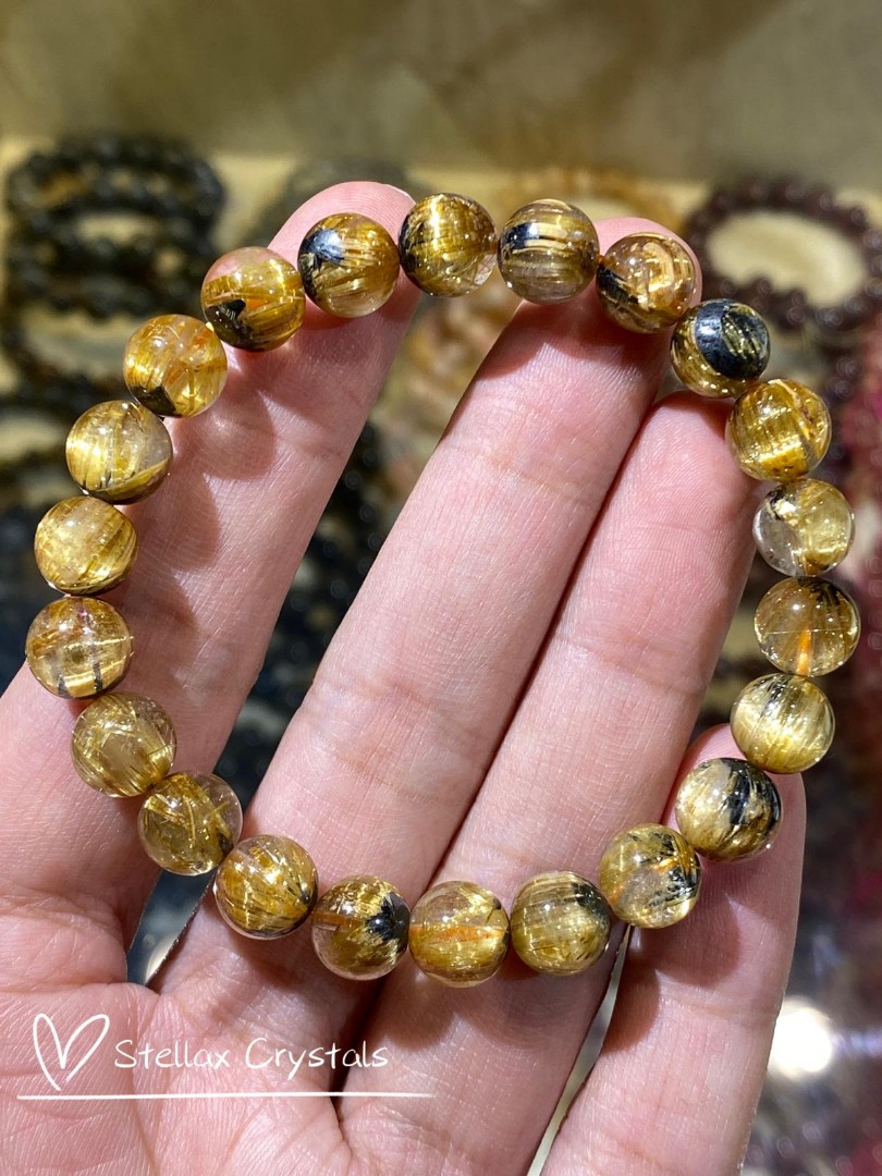 Stellax Crystals 金鈦晶 鈦晶花 招財最強, 女裝, 飾物及配件, 寶石、鑽石、水晶 - Carousell