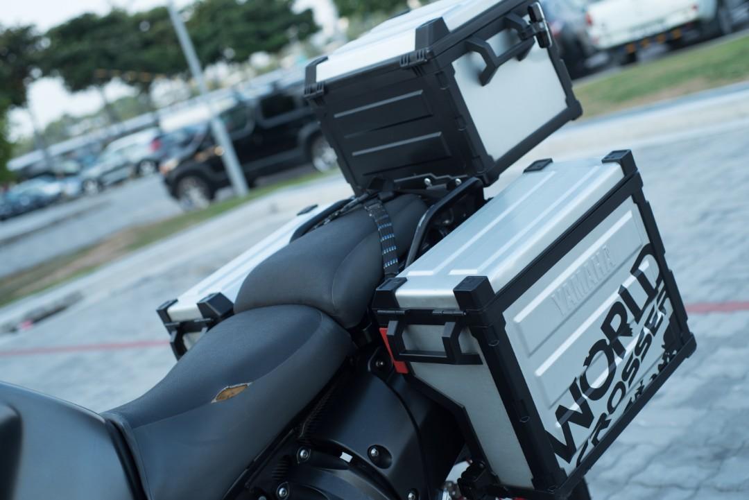 Super Tenere OEM Top Box and Panniers, Motorcycles, Motorcycle ...
