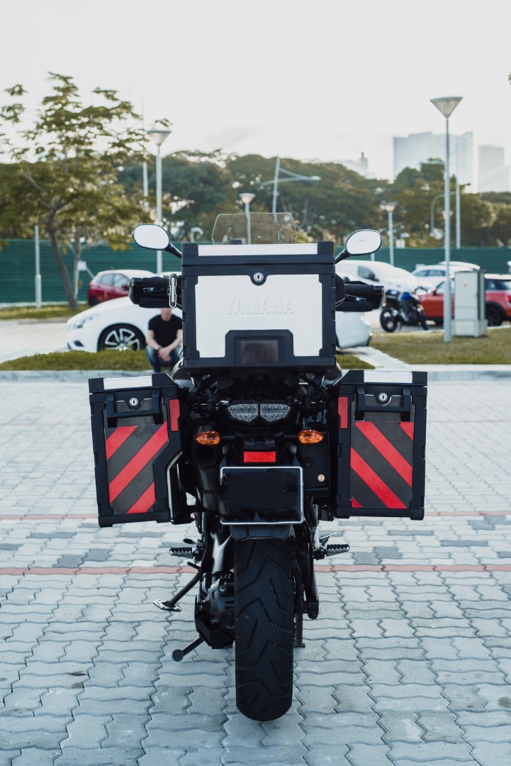 Super Tenere OEM Top Box and Panniers, Motorcycles, Motorcycle ...