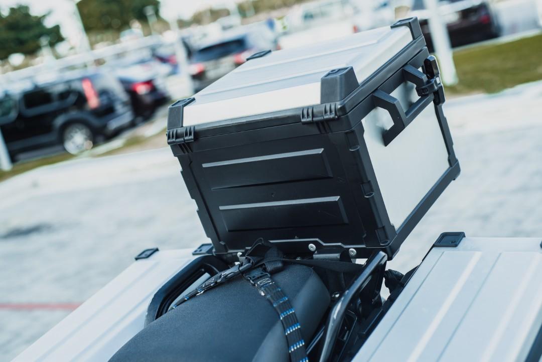 Super Tenere OEM Top Box and Panniers, Motorcycles, Motorcycle ...