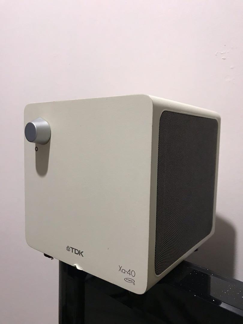 TDK Xa-40 cubic flat speaker 2.1 ch Acoustic Sound System, Audio ...