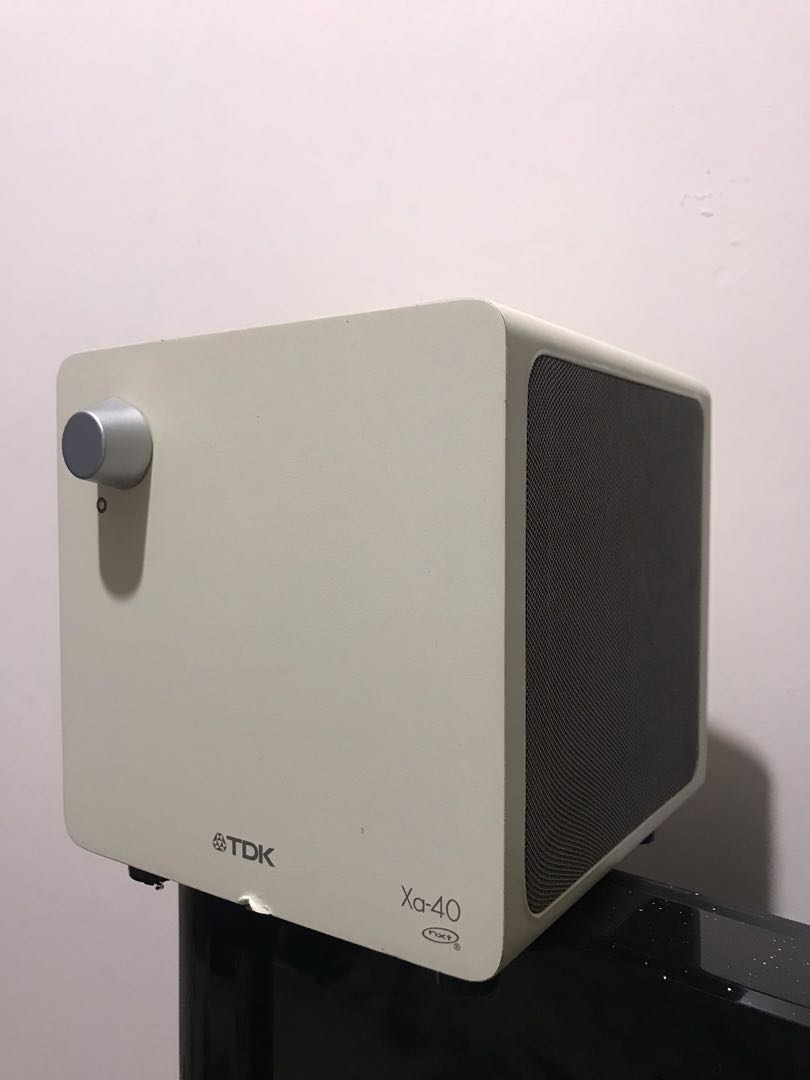 TDK Xa-40 cubic flat speaker 2.1 ch Acoustic Sound System, Audio ...