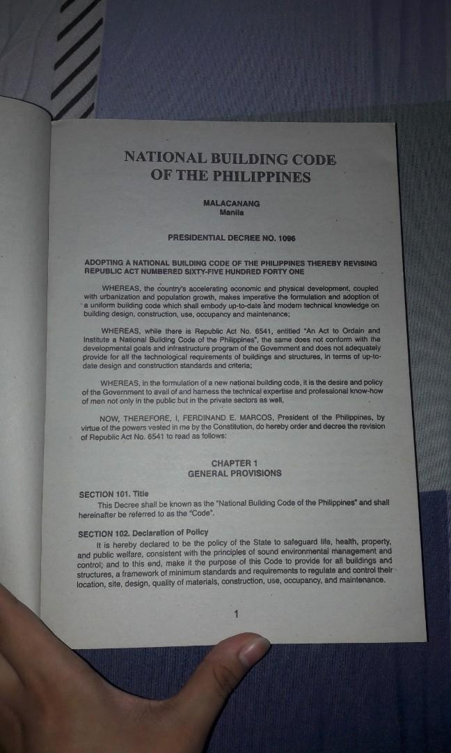 The National Building Code of the Philippines, Hobbies & Toys, Books ...