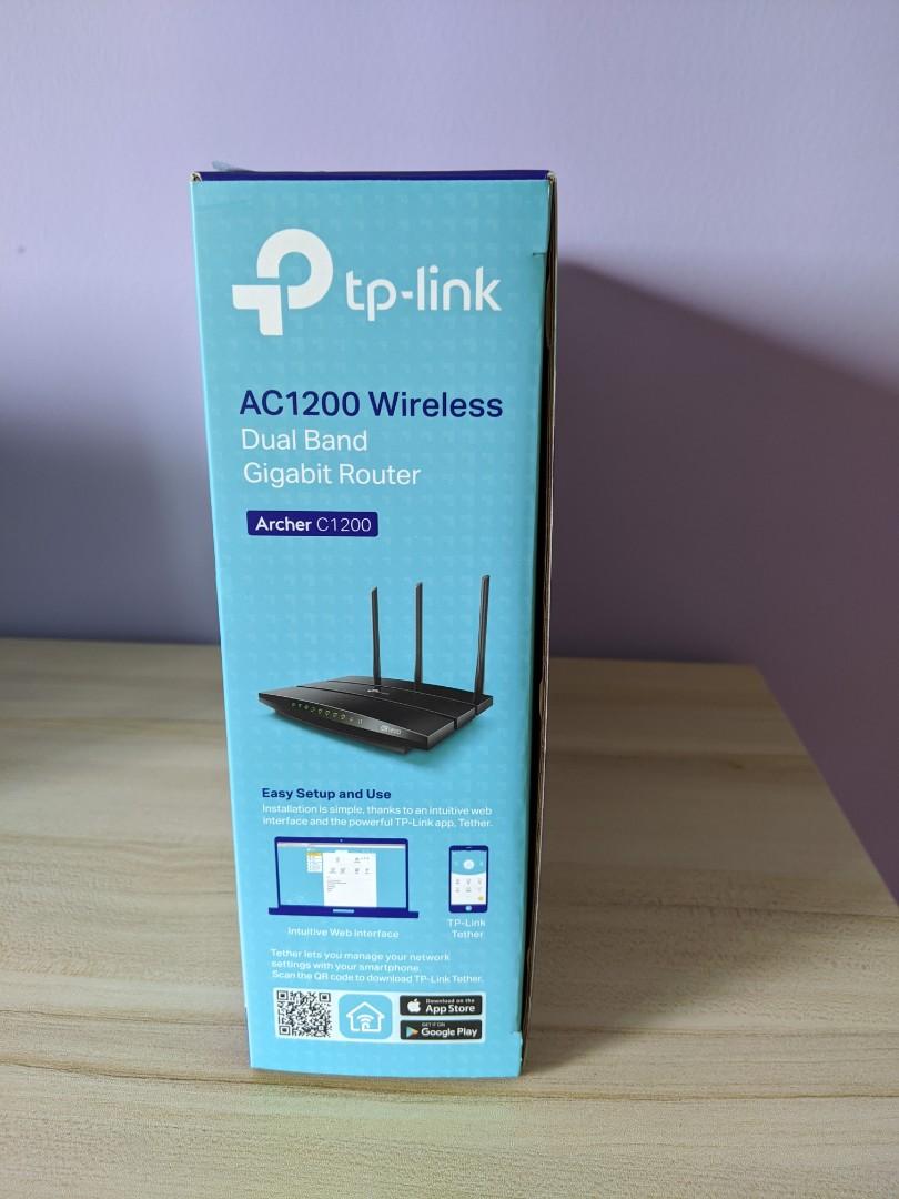 TP Link AC 1200 Router, Computers & Tech, Parts & Accessories ...