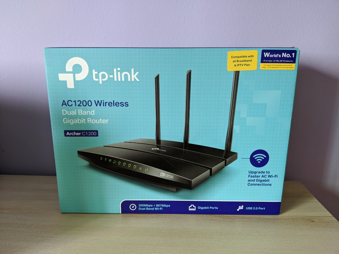 TP Link AC 1200 Router, Computers & Tech, Parts & Accessories ...