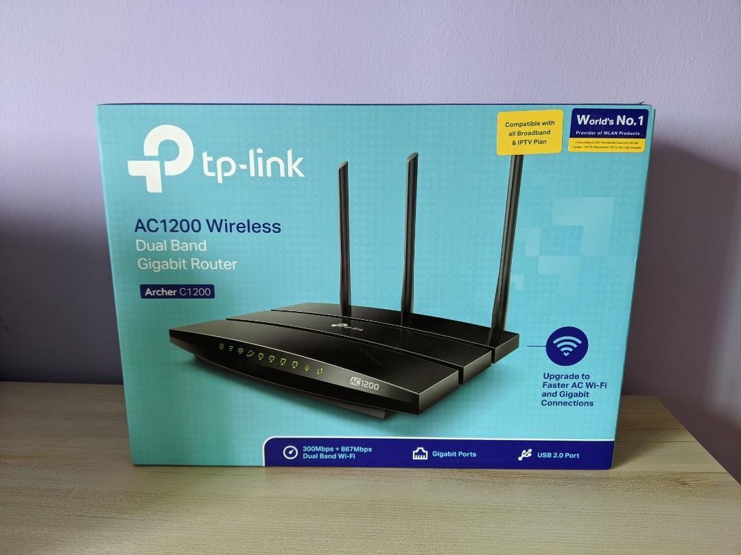 TP Link AC 1200 Router, Computers & Tech, Parts & Accessories ...