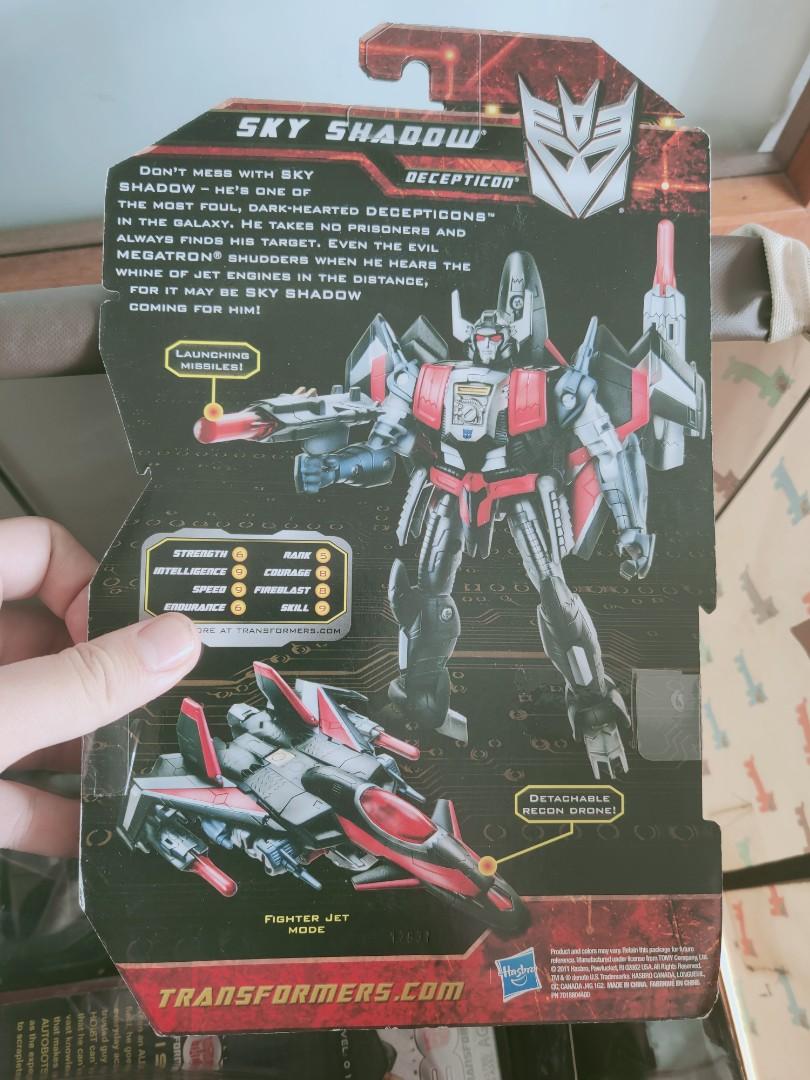 Transformers Generations Sky Shadow Deluxe Class, Toys & Games, Bricks ...