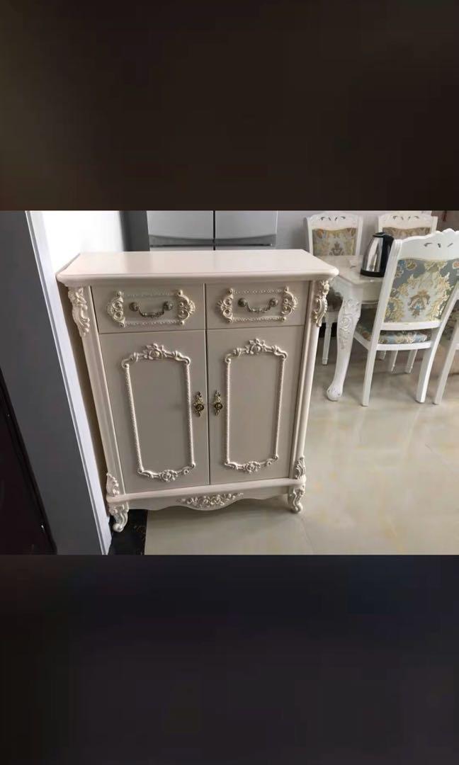 Victorian Shoe Cabinet, Furniture & Home Living, Furniture, Shelves ...