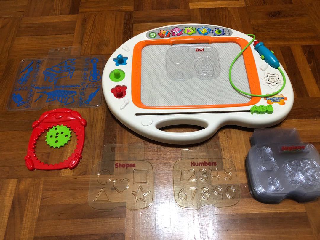Vtech stencil and learn studio with sounds, Babies & Kids, Infant ...