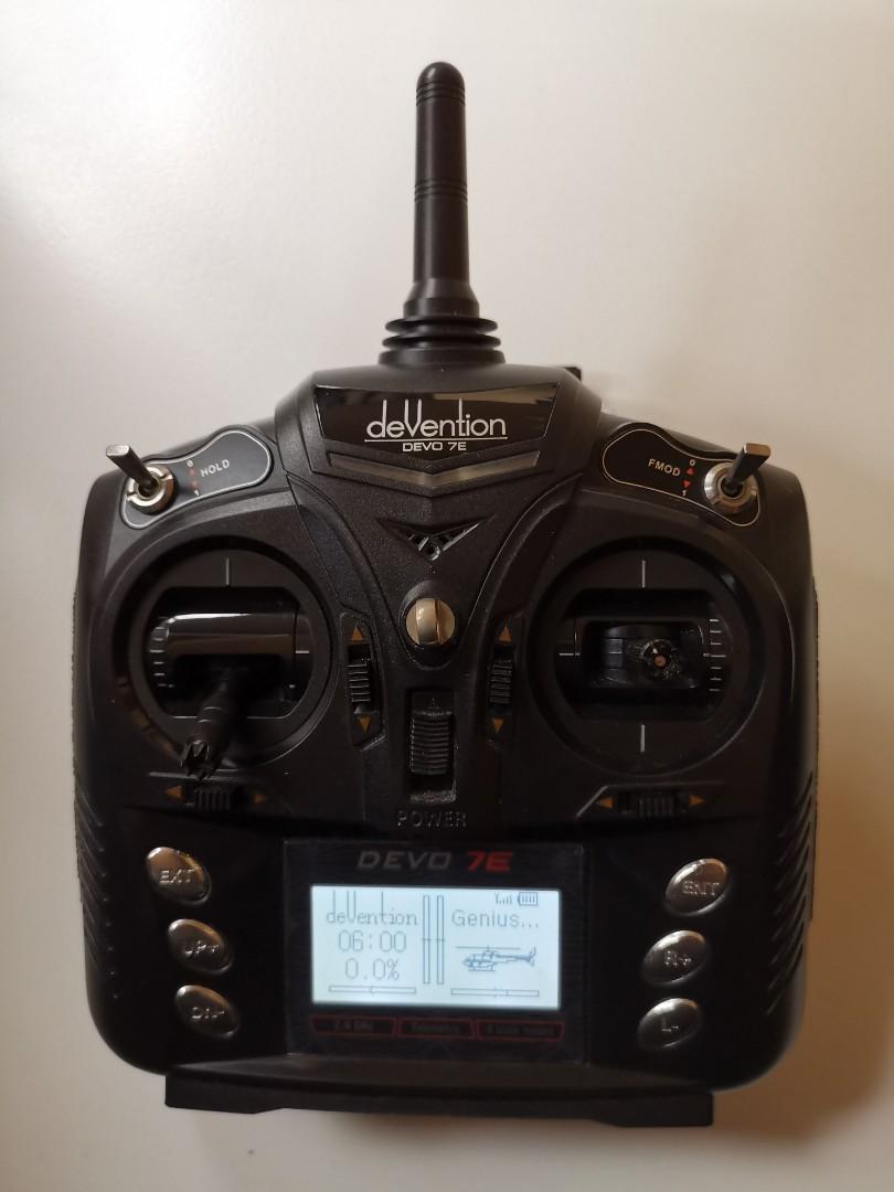 Walkera Devo 7e 7ch Transmitter Mode 2, Toys & Games, Others on Carousell