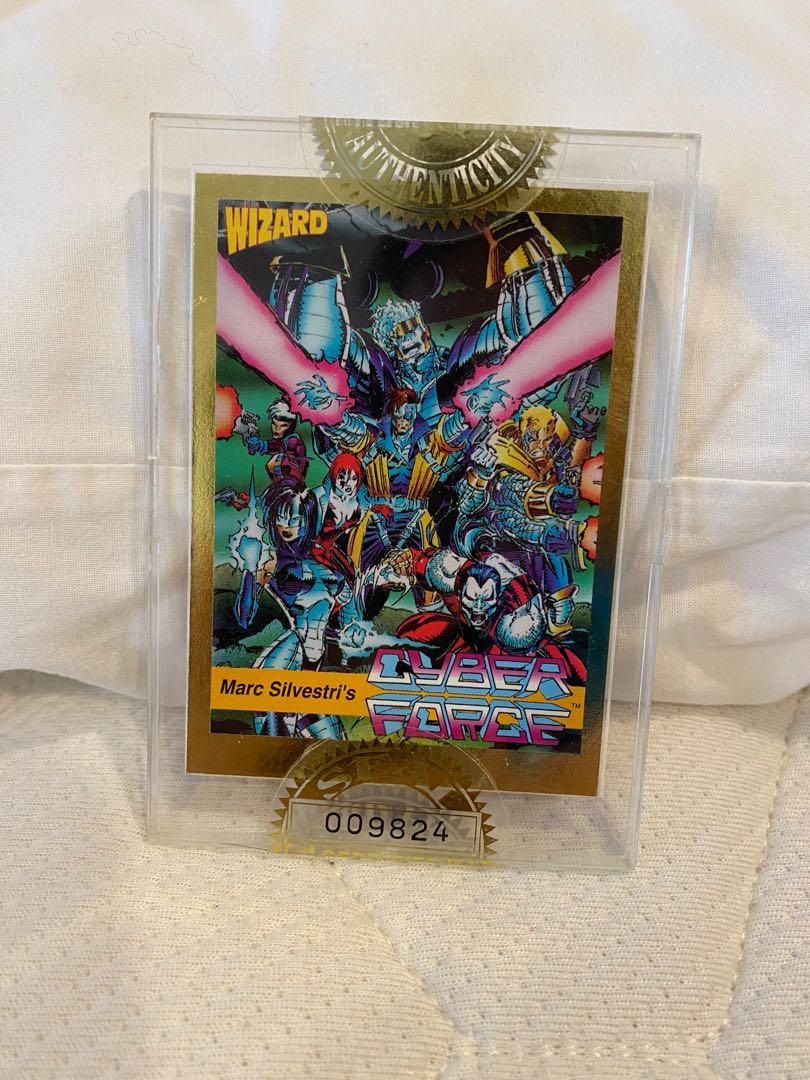 Wizard Cyberforce GOLD seal Image comics card, Hobbies & Toys, Books ...