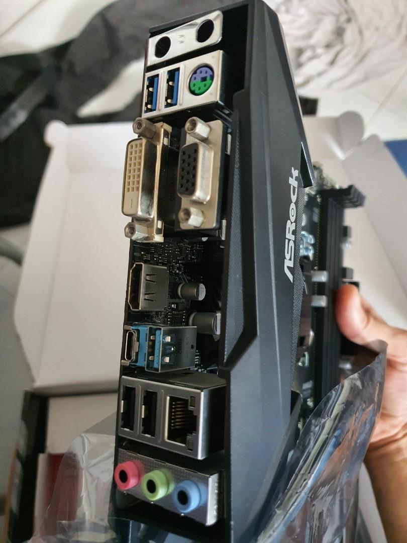 Asrock B360 Pro4 Motherboard LGA1151, Computers & Tech, Parts ...