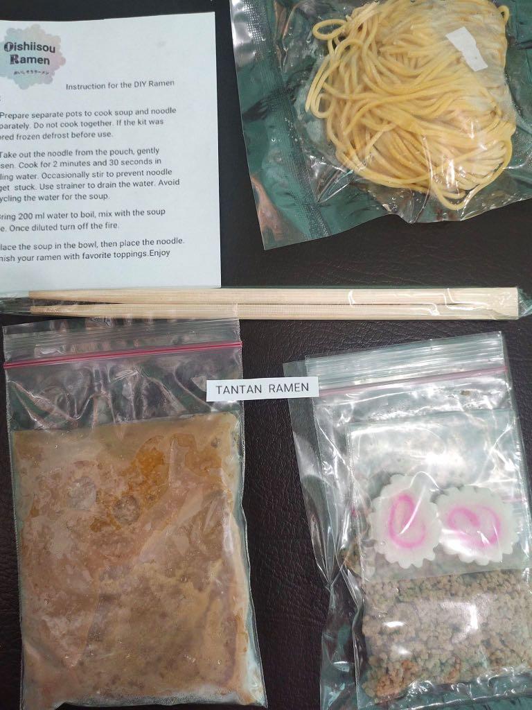 Authentic Ramen DIY Kits, Food & Drinks, Local Eats on Carousell