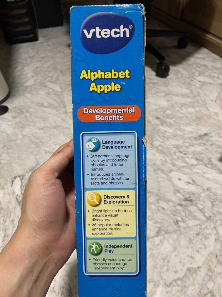 Brand New Vtech Alphabet Apple for 3+ and above, Hobbies & Toys, Toys ...