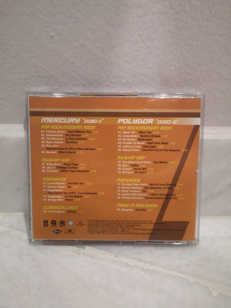 (CD) Universal music DJ sampler 2004 1, Hobbies & Toys, Music & Media ...