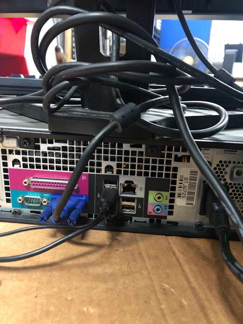 Compact desktop computer set, Electronics, Computers, Desktops on Carousell