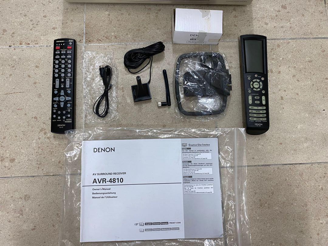 Denon AVR-4810 Network Reveiver, Audio, Soundbars, Speakers ...