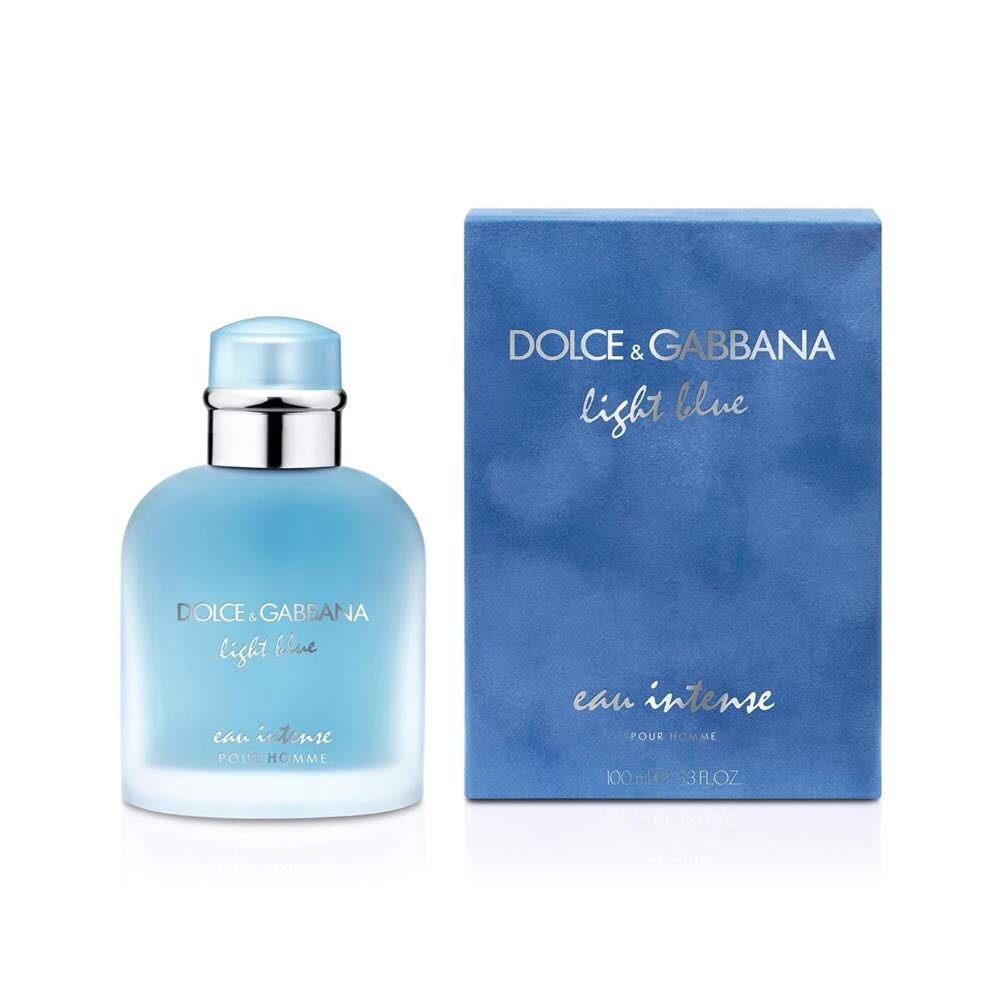 D&G Light blue Eau Intense Pour Homme 100ml EDP, Beauty & Personal Care ...