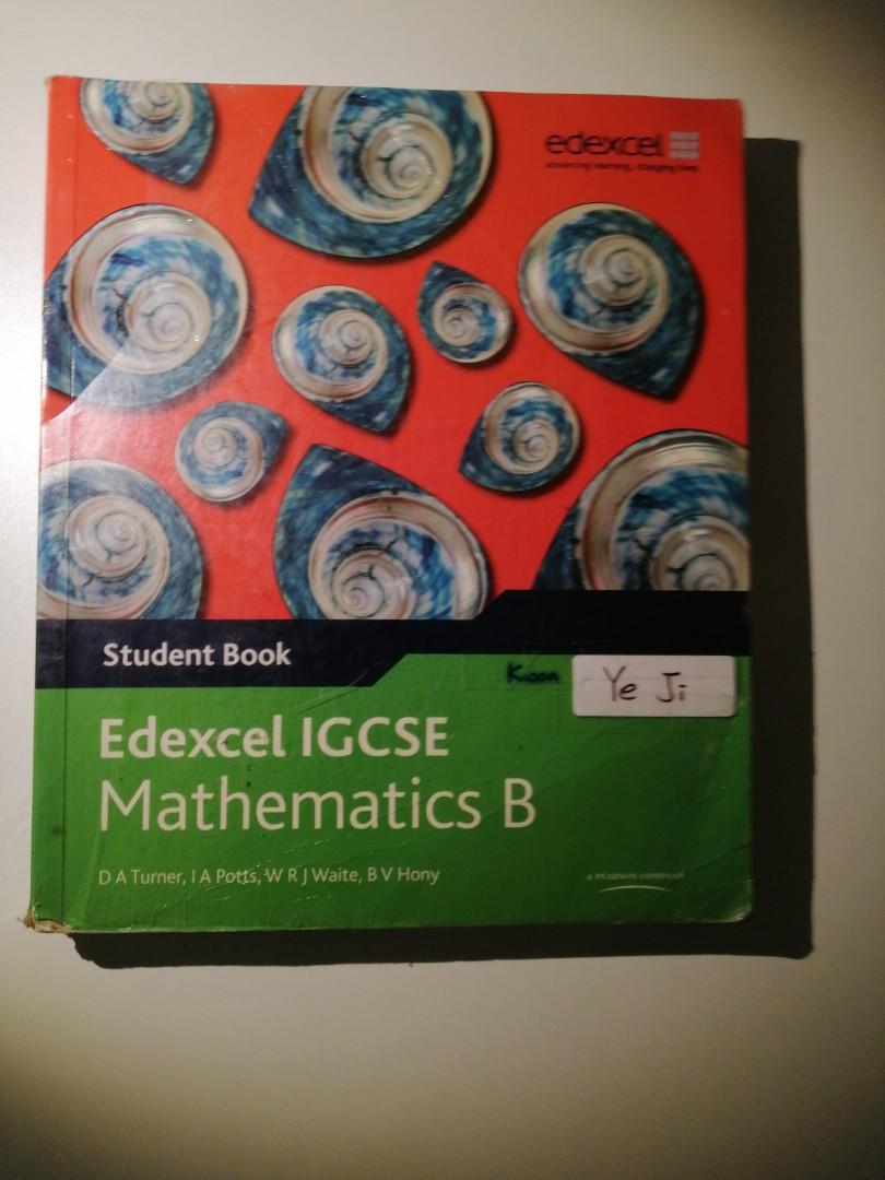 edexcel igcse mathematics B student book, Hobbies & Toys, Books ...