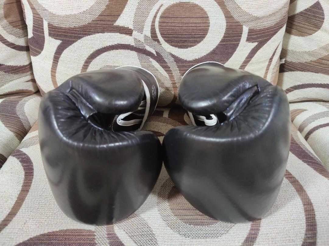 Fairtex bgv12 Aura Muay Thai Genuine Leather Boxing Gloves in 14oz, Sports Equipment, Sports ...