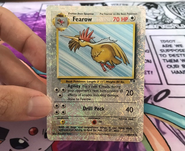 Fearow Legendary Collection RH, Hobbies & Toys, Toys & Games on Carousell