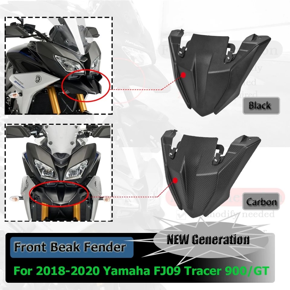 Front Beak Fender Nose Fairing Yamaha MT-09 MT09 Tracer GT, Motorcycles ...