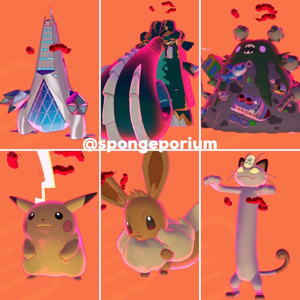 Gigantamax Pokemon (Pokemon Sword & Shield), Video Gaming, Gaming ...