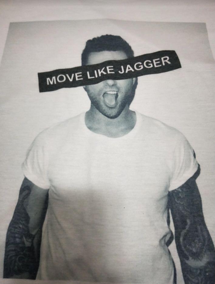 LIMITED EDITION graphic Adam Levine tee shirt band merch, Men's Fashion ...
