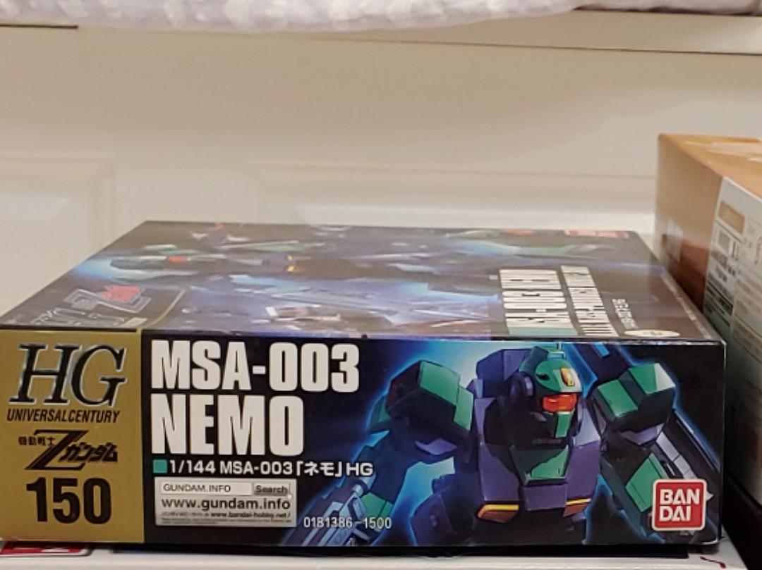 HGUC Nemo 尼姆, 興趣及遊戲, 玩具 & 遊戲類 - Carousell