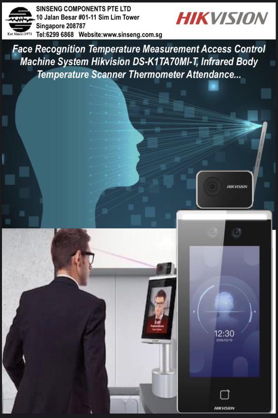 Hikvision Temperature Measurement Detection + Face Recognition + Mifare ...