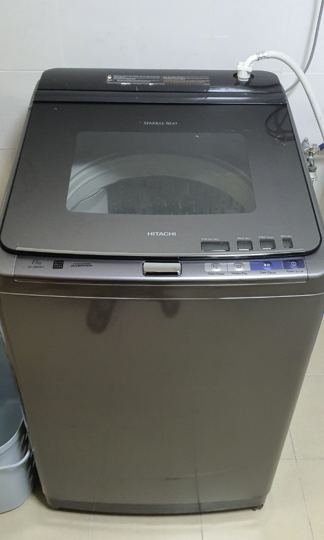Hitachi Washing Machine - 13kg load, TV & Home Appliances, Washing ...