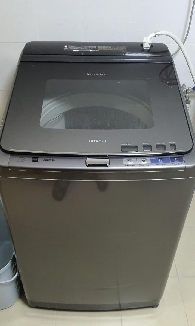 Hitachi Washing Machine - 13kg load, TV & Home Appliances, Washing ...