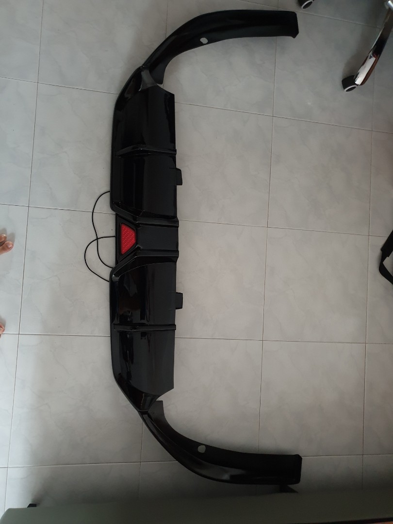 Honda Civic FC rear diffuser n side lip for 1.6na, Car Accessories ...