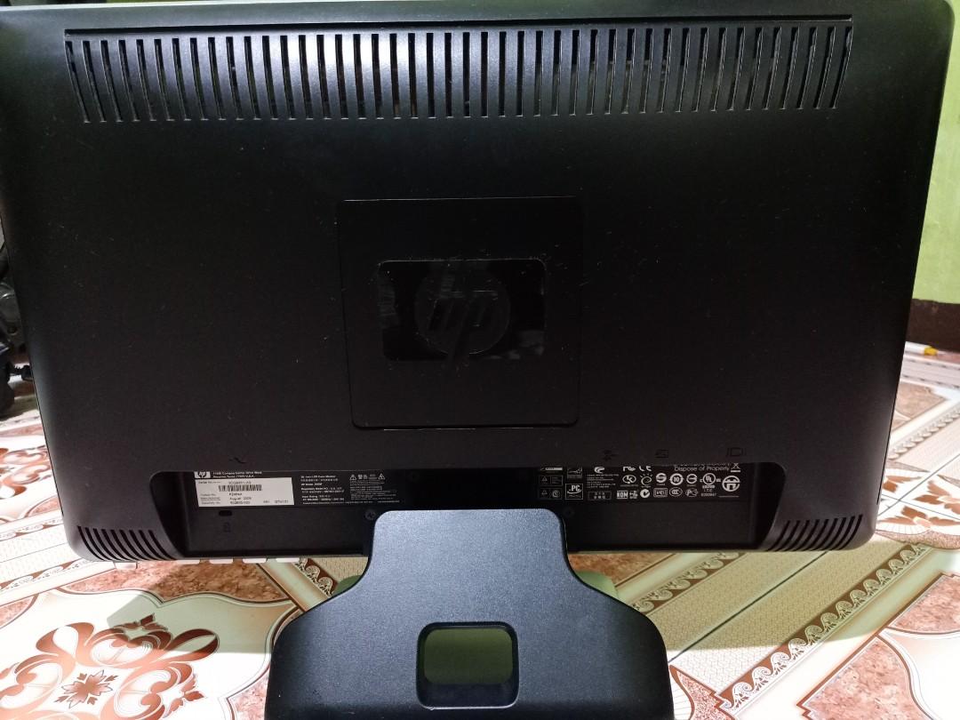 Hp 2009f 20" lcd color monitor, Computers & Tech, Parts & Accessories ...