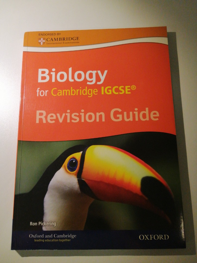 IGCSE Biology Textbook Cambridge revision guide, Hobbies & Toys, Books ...