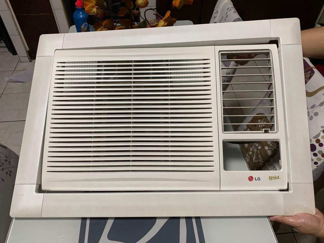 LG 1.5hp Non-Inverter Aircon with FREE Decorative Frame (2nd hand), TV ...