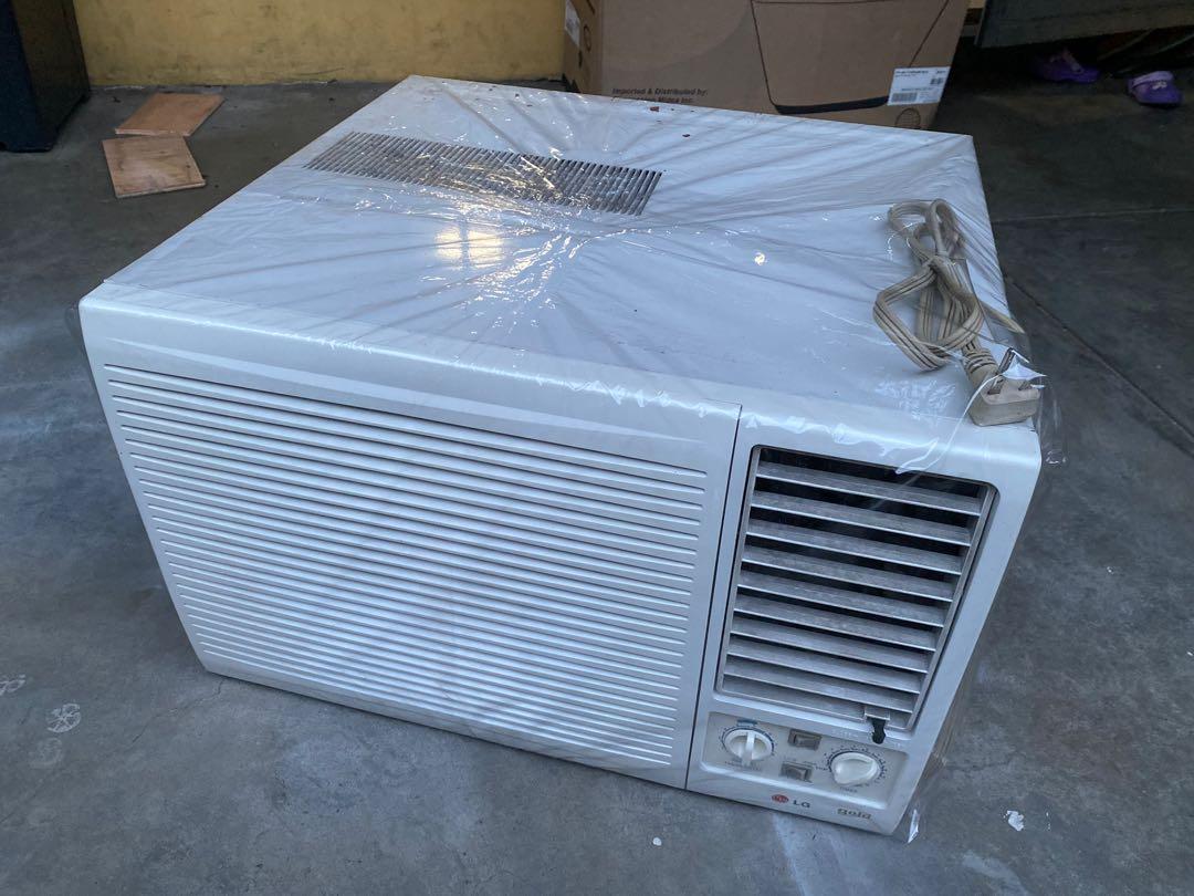 LG 1.5hp Non-Inverter Aircon with FREE Decorative Frame (2nd hand), TV ...
