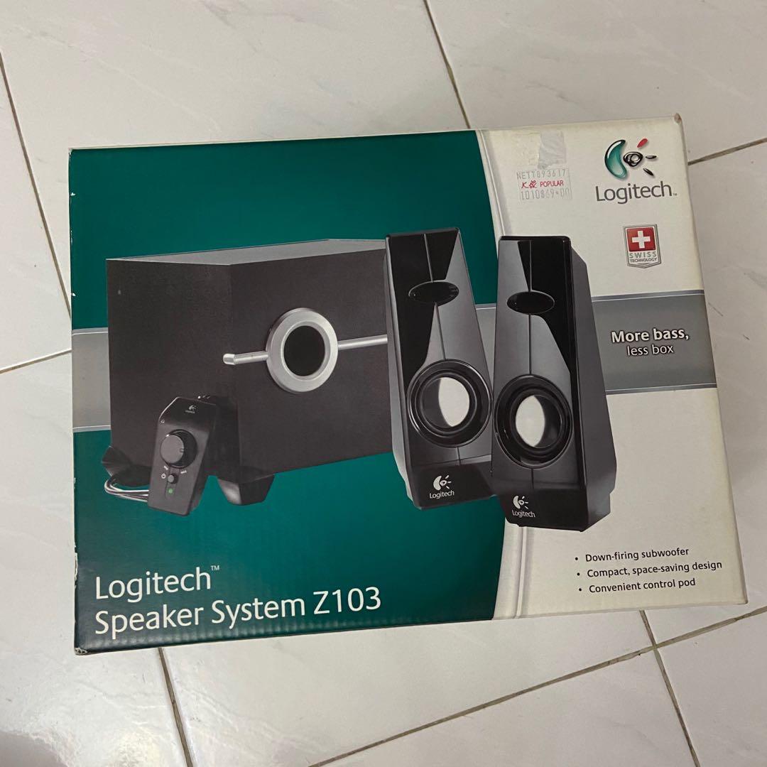 *NEW* Logitech Speaker System Z103, Audio, Soundbars, Speakers ...