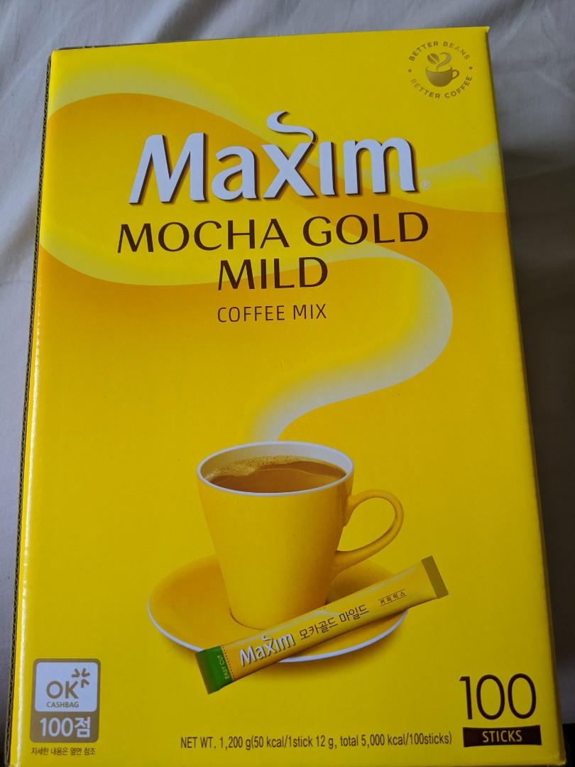 Maxim Mocha Gold Mild (100 stick), Health & Nutrition, Health ...