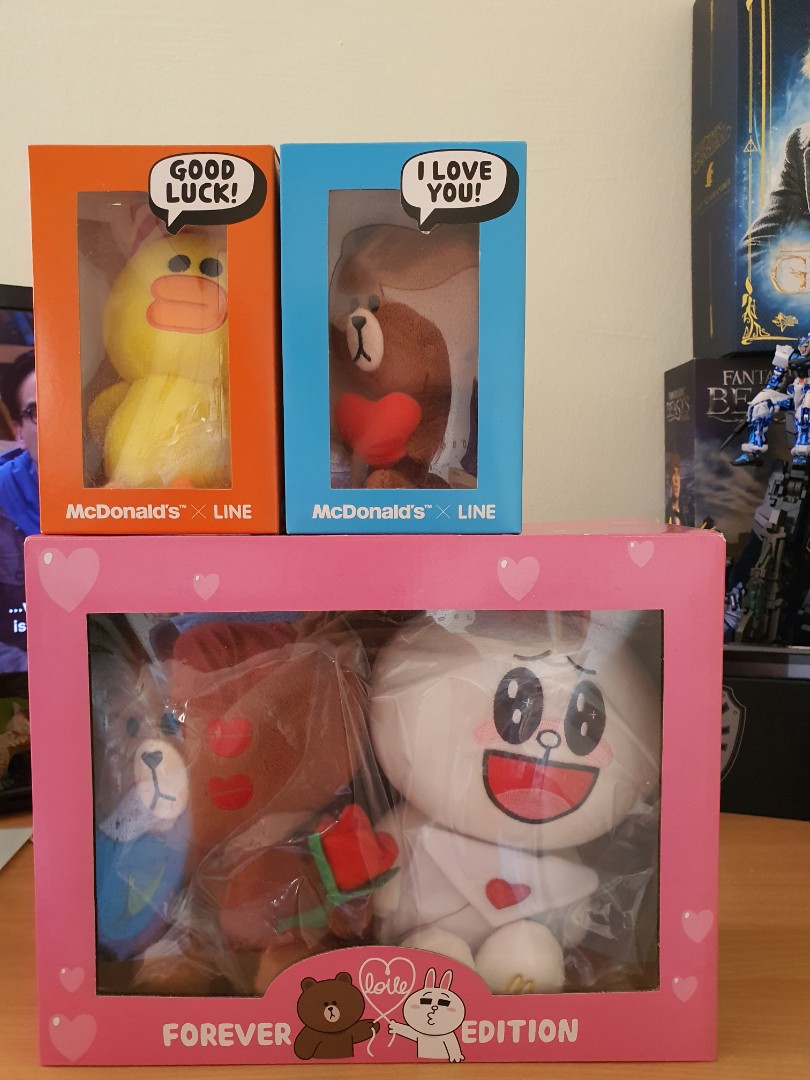 Mcdonald's line friends forever edition, Hobbies & Toys, Toys & Games ...