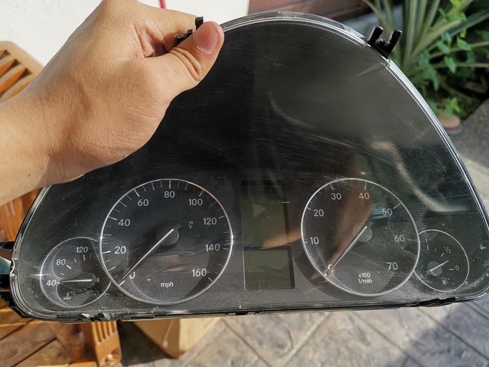 Mercedes Benz W203 Facelift MPH KMH Cluster Meter Speedometer, Auto ...