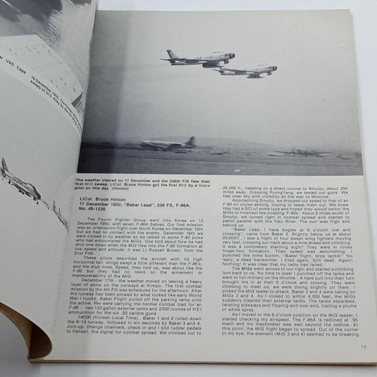 MIG ALLEY - Air To Air Combat Over Korea, Hobbies & Toys, Books ...