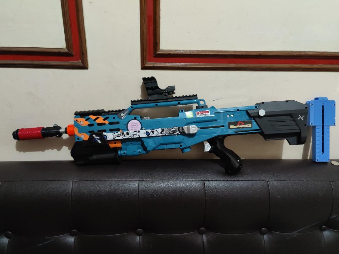 Modified Nerf Longshot, Hobbies & Toys, Toys & Games on Carousell