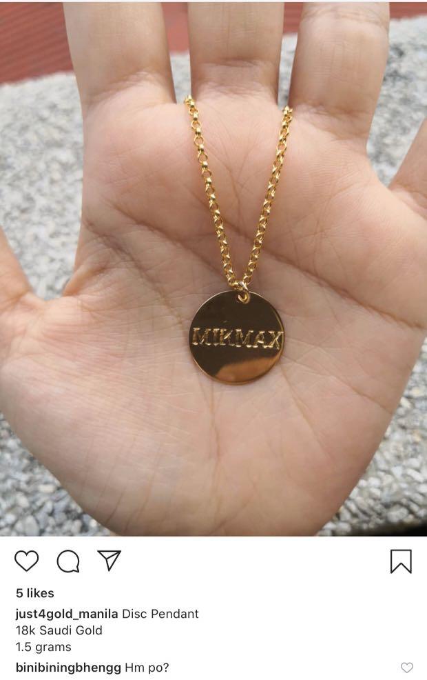 Necklace tauco chain, Luxury, Accessories on Carousell