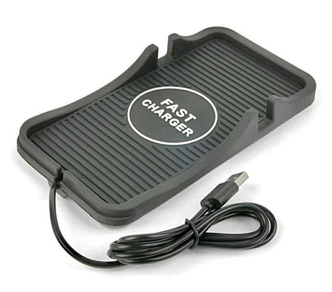New Wireless Car Charger, Qi-certified 10W Wireless Charging Mat Pad ...