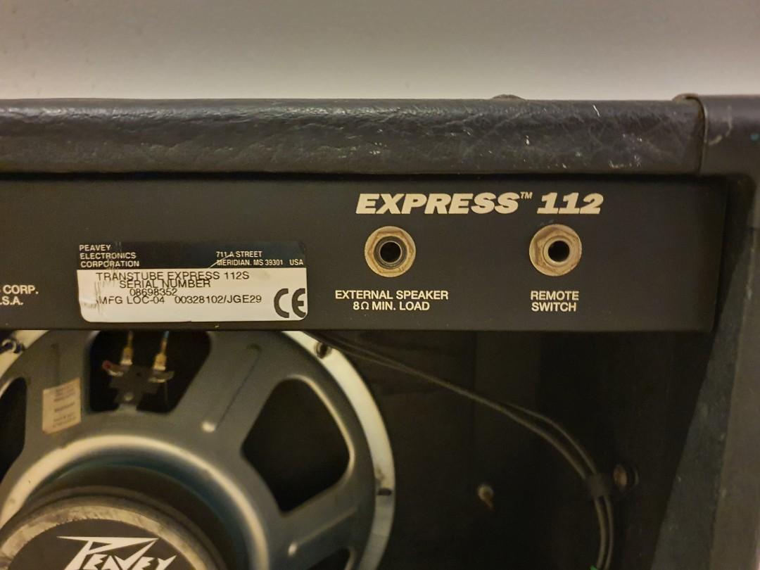 Peavey Express 112 USA Transtube Electric Guitar Amplifier Sheffield ...