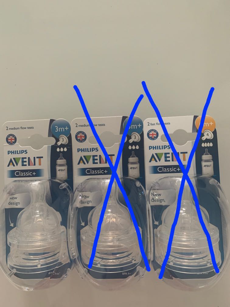 Philips Avent Classic Teats, Babies & Kids, Nursing & Feeding on Carousell