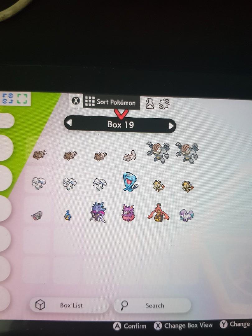 pokemon swsh shiny starters, shiny gmaxes, shiny legends,mythicals ...